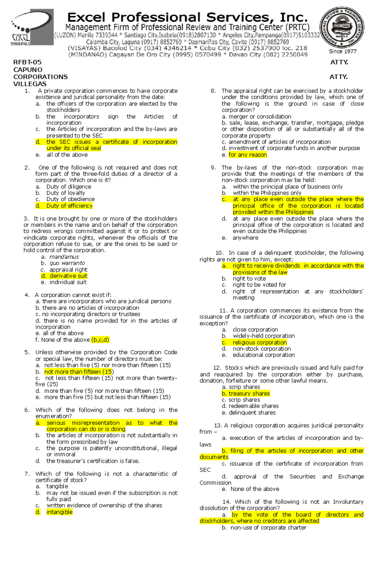 487748656 RFBT 05 Corporation - RFBT-05 ATTY. CAPUNO CORPORATIONS ATTY ...