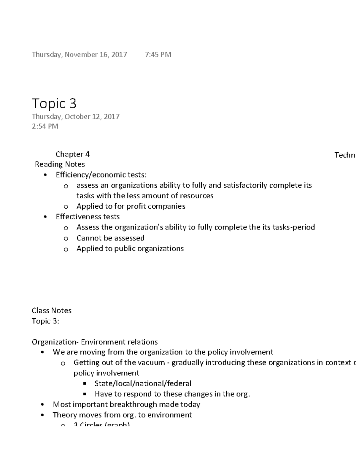 Topic 3 PAD3003 - Lecture notes 3 - Thursday, November 16, 2017 7:45 PM ...