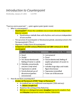 Chapter 5 - Double Counterpoint - Invertible Counterpoint Definition ...