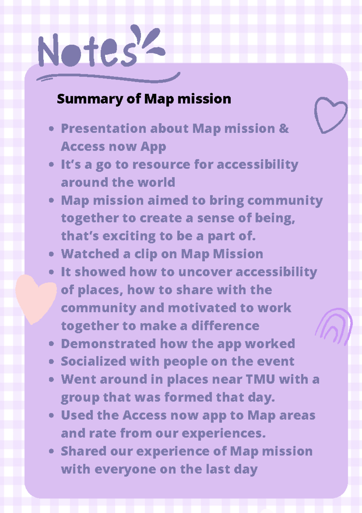 Assignment 3 - Presentation about Map mission & Access now App It’s a ...