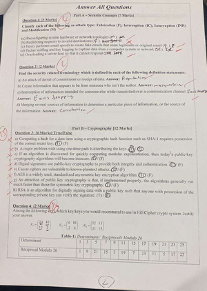 TBCH5 - Test bank - Chapter 5: Planning for Security TRUE/FALSE A ...