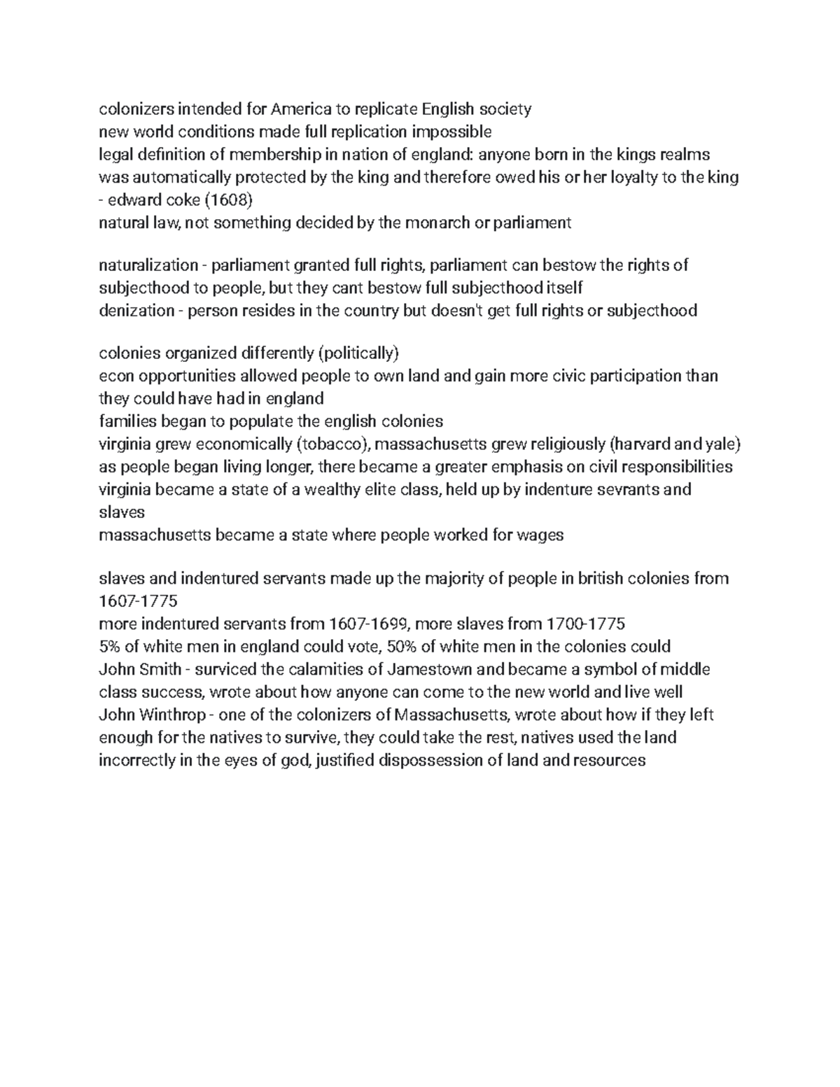 Colonization and citizenship in british north america - colonizers ...