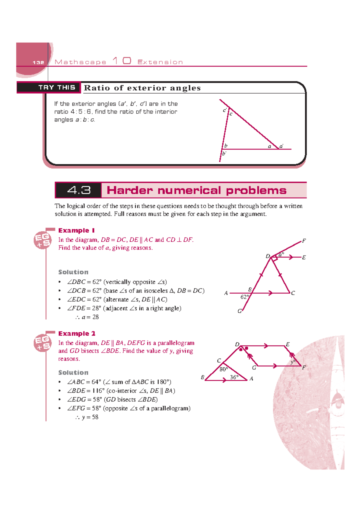 Harder numerical problems - 132 M a t h s c a p e 1 0 E x t e n s i o n ...