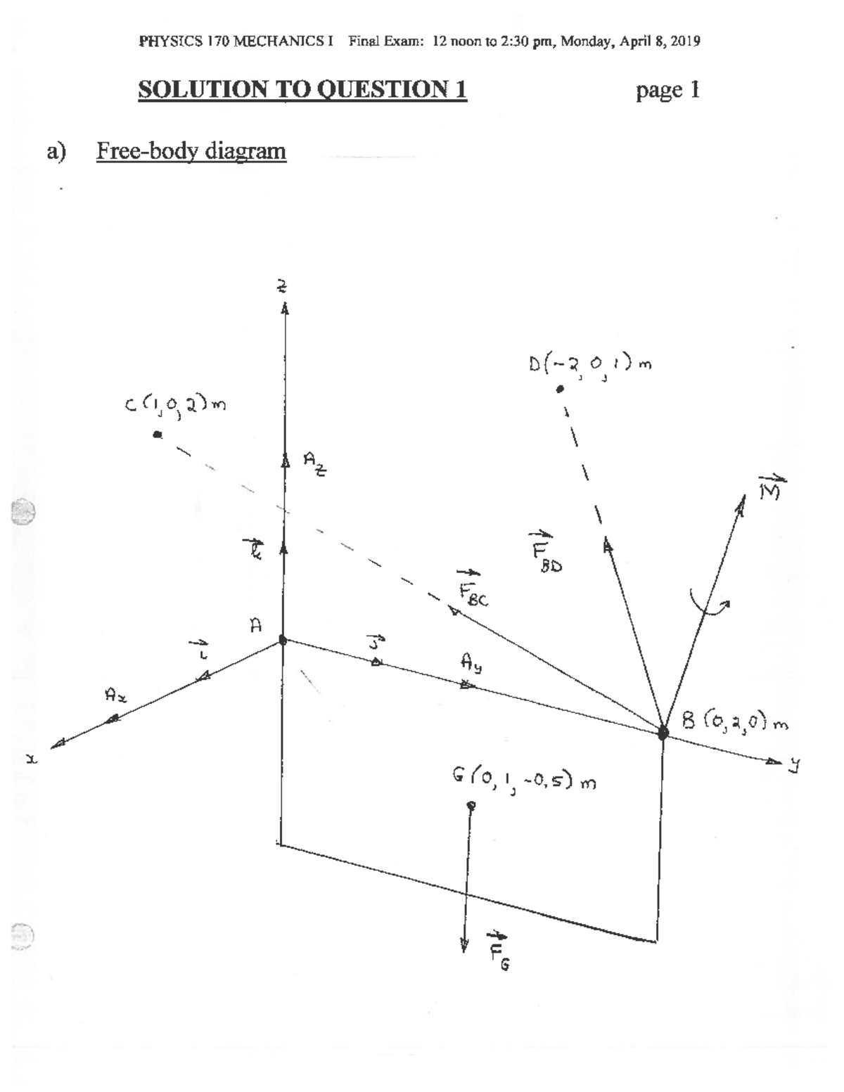 Exam April 2018 Answers Phys 170 Warning Decodescan Unexpected Mcu Data Current Marker