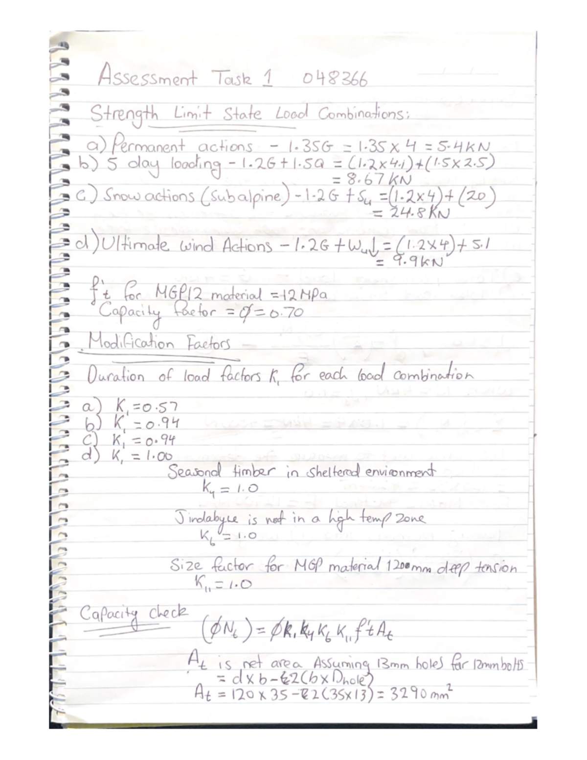Assessment Task 1 - 048366 - Studocu