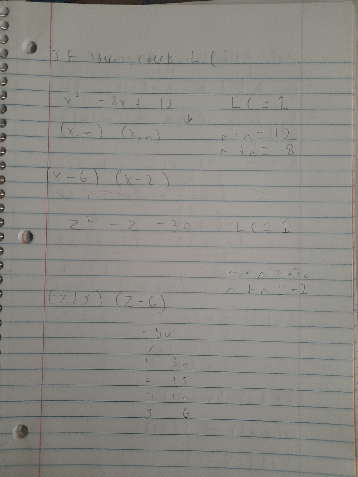 Math Notes Part 6 - MATH 1111 - Studocu