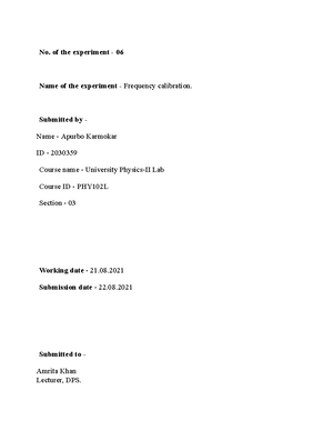 Experiment no 2 - For Physic lab - Theory: Kirchhoff's current law (KCL ...