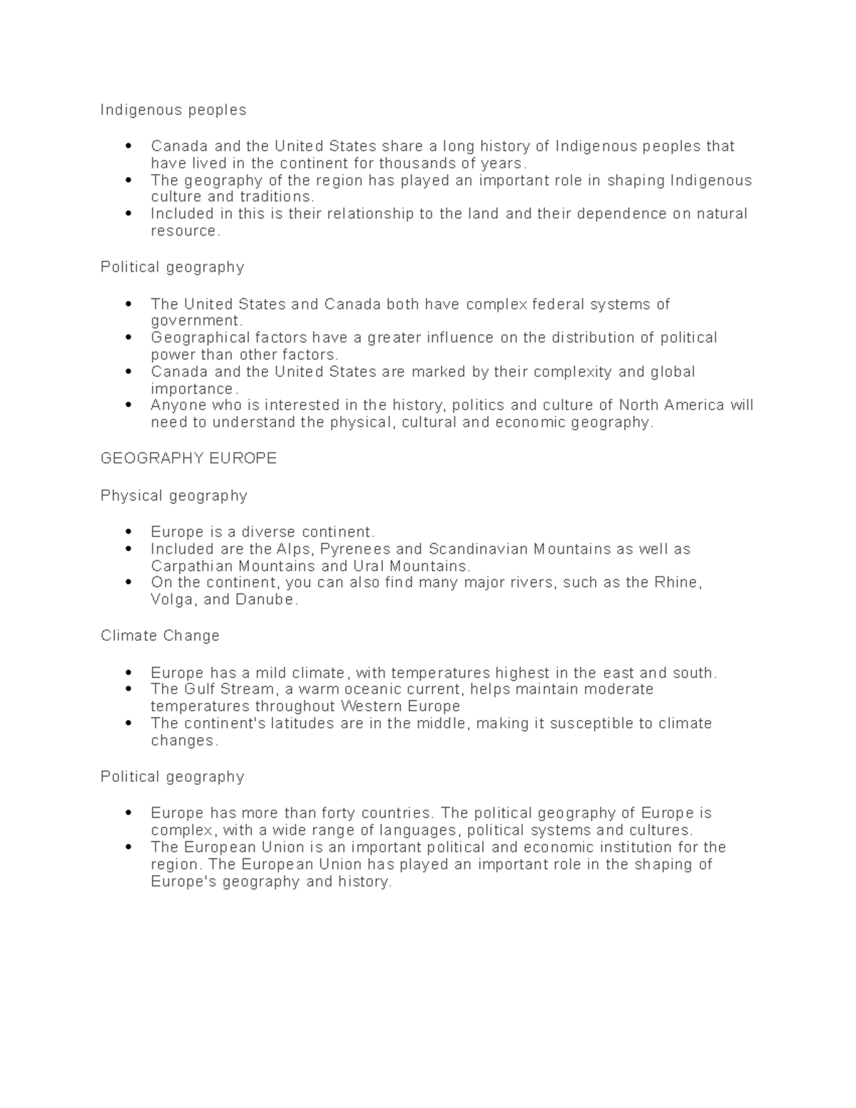 GEG 101 Notes 20 - Nature of geography; earth-sun relationships; maps ...