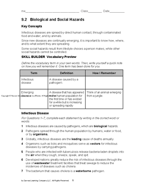 Chapter 3 lesson 2 - feaefs - DATE DIRECTIONS Read the following ...