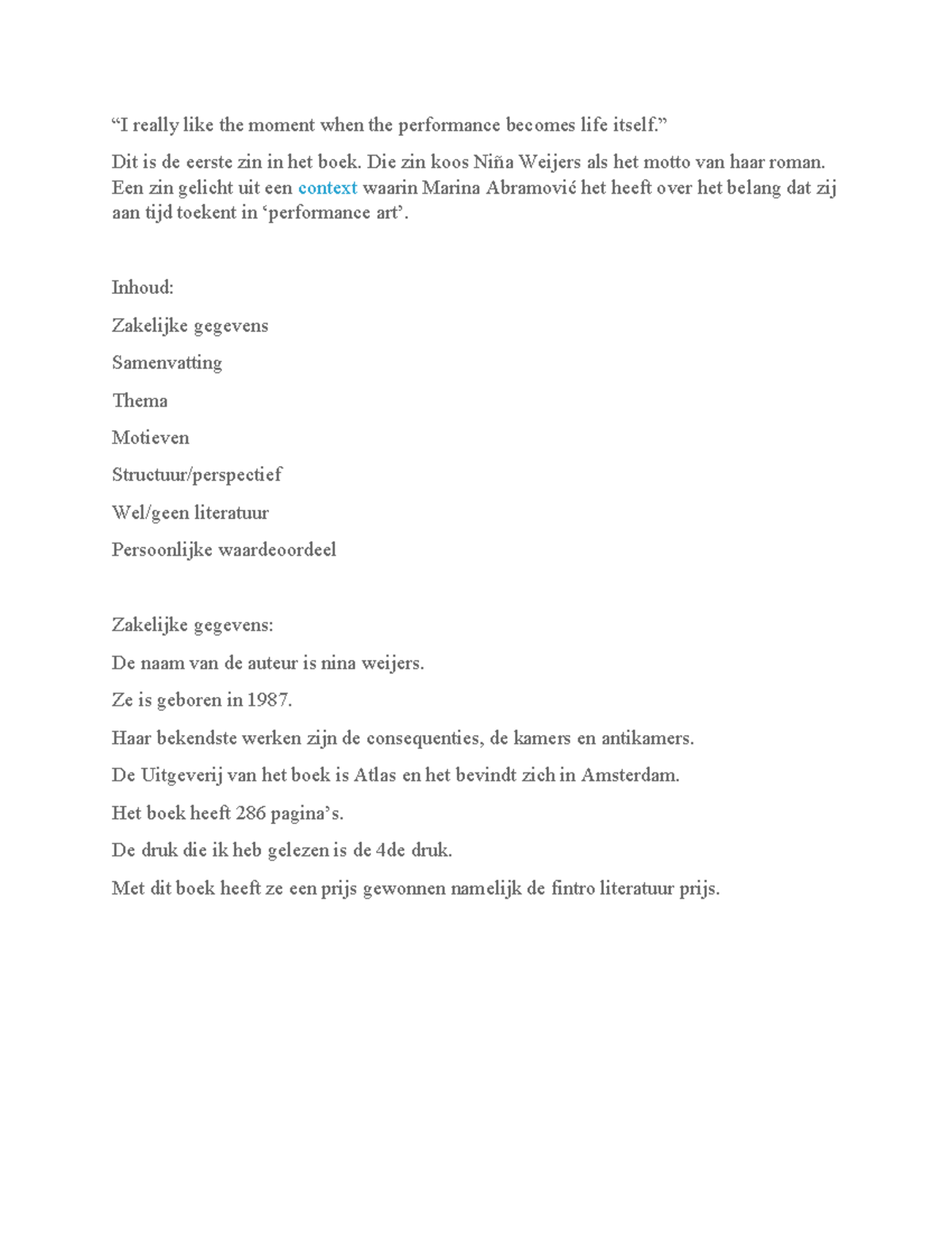 Nederlands de consequenties - “I really like the moment when the ...