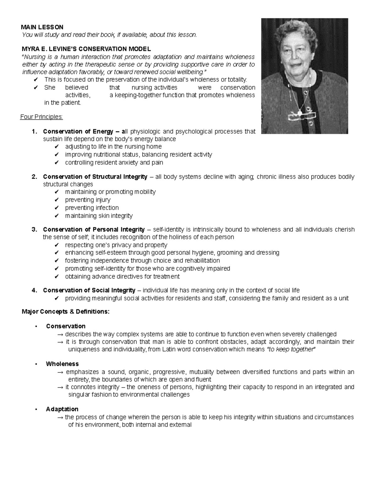 MOD 5 - Lec - MAIN LESSON You will study and read their book, if ...
