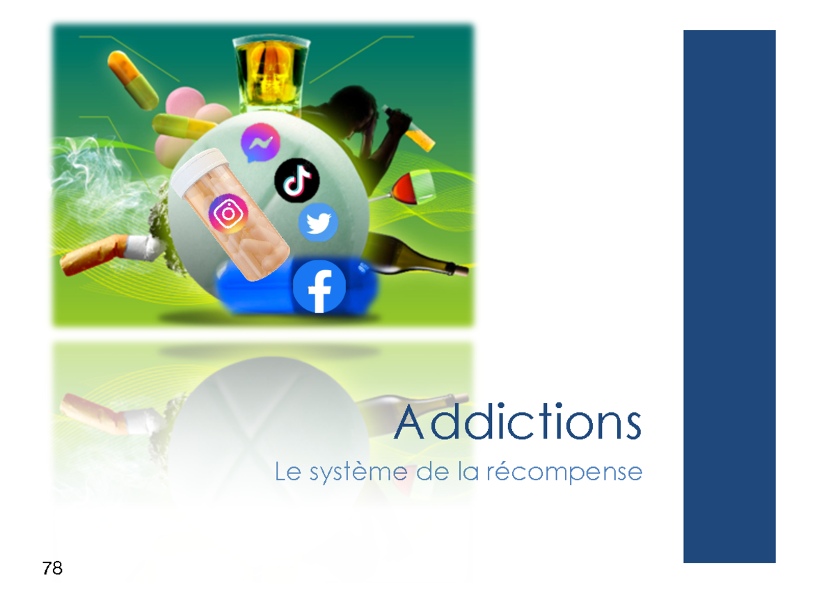 4-Les addictions - cours - Le système de la récompense Addictions I ...