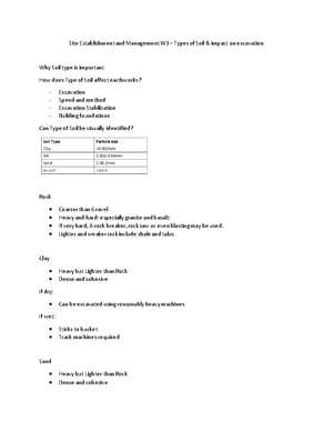 Tutorial 1- Site Condition Report - Site Establishment and Management ...