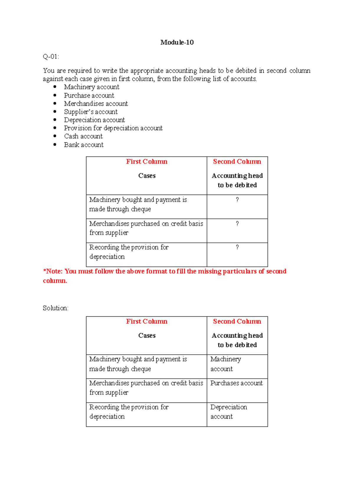 MGT101 Sample Practice Questions_Module-10 to Module-18 - Module- Q-01 ...