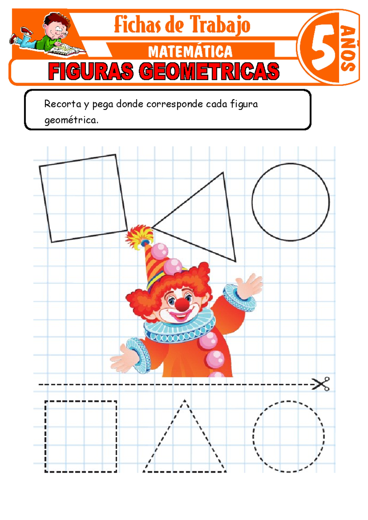 Figuras-geometricas-para-Ninos-de-5-anos - Matemática Básica - Recorta ...