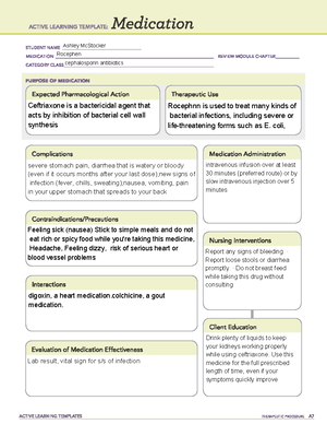 System disorder - ati template - ACTIVE LEARNING TEMPLATES System ...