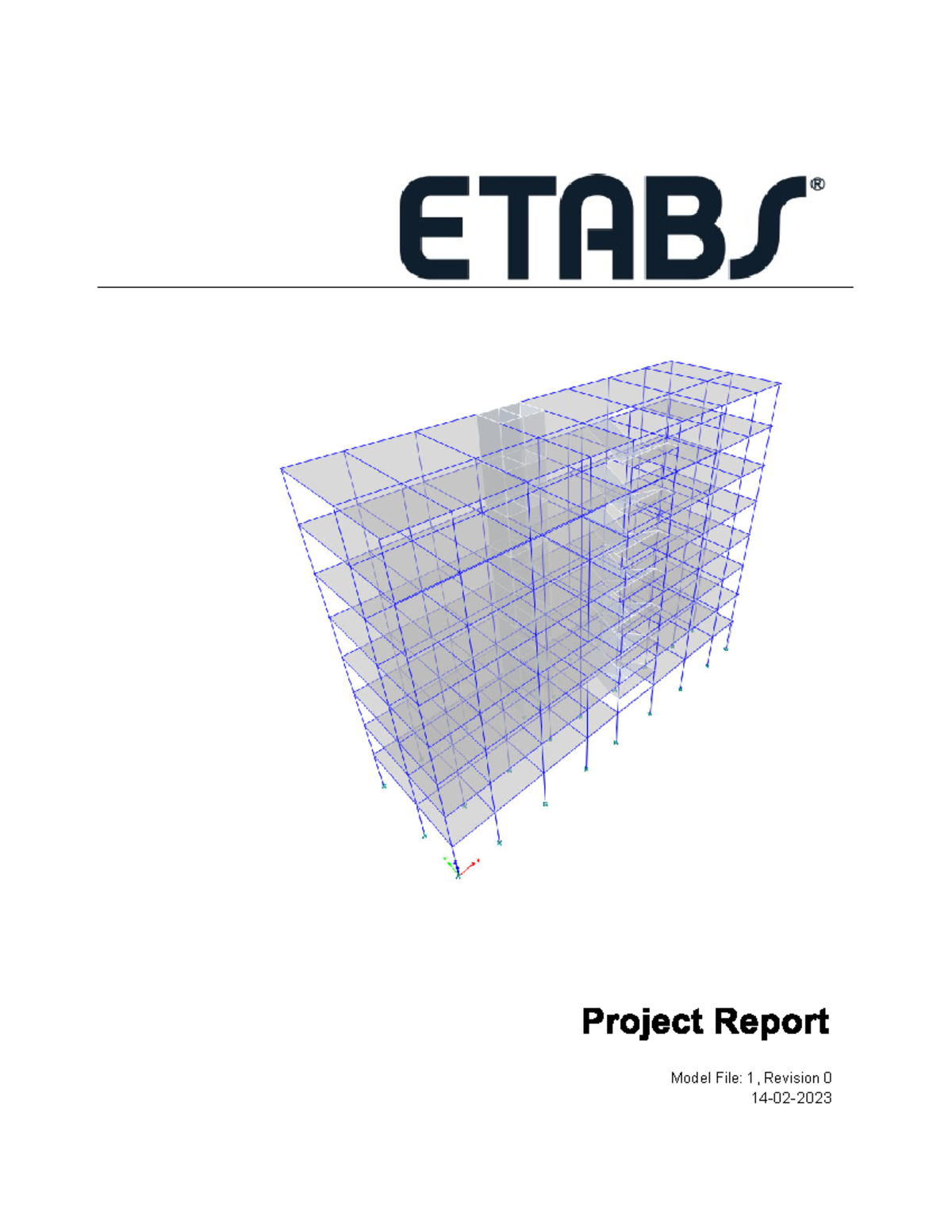 Report Generated - it is a structure created with etabs - Table of Contents Table 1 - Point Bays ...