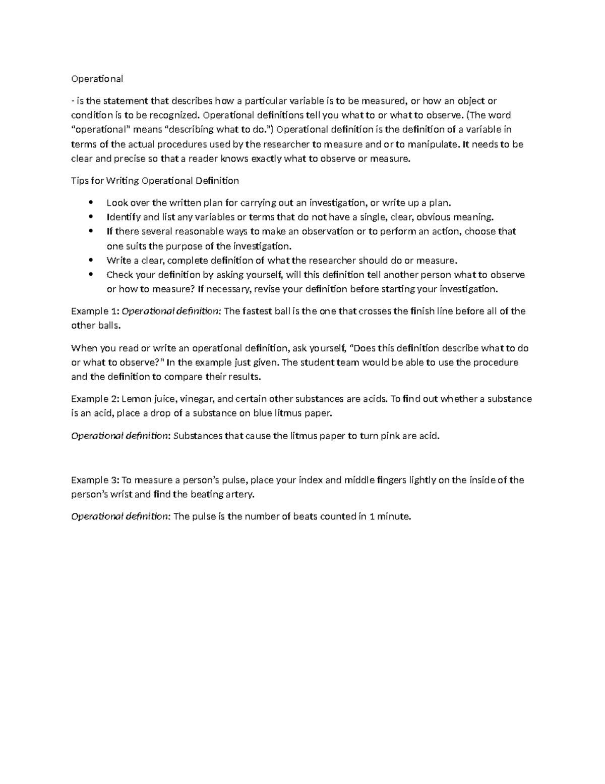 Operational-module - Operational is the statement that describes how a ...