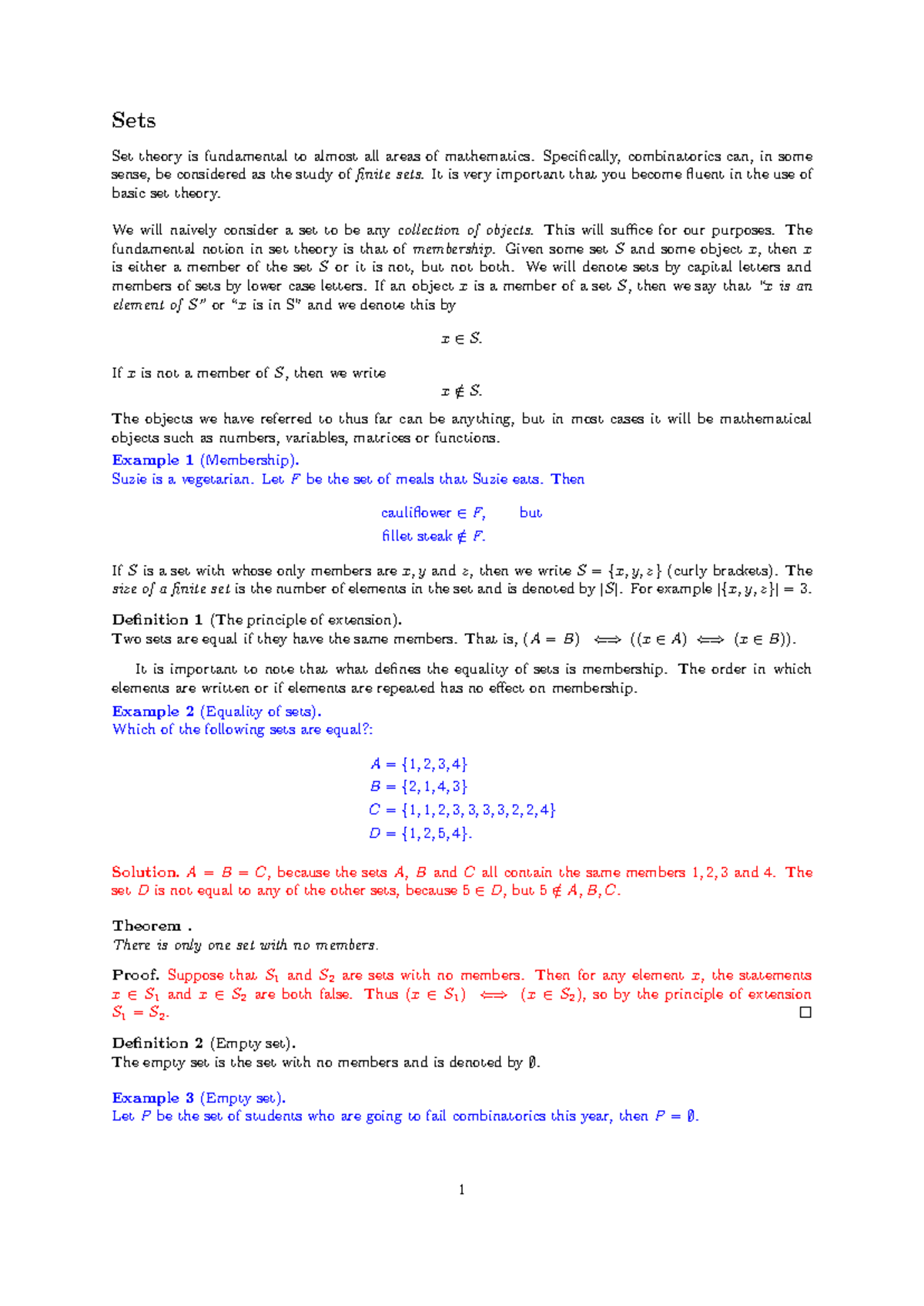 sets of real numbers - Sets Set theory is fundamental to almost all ...