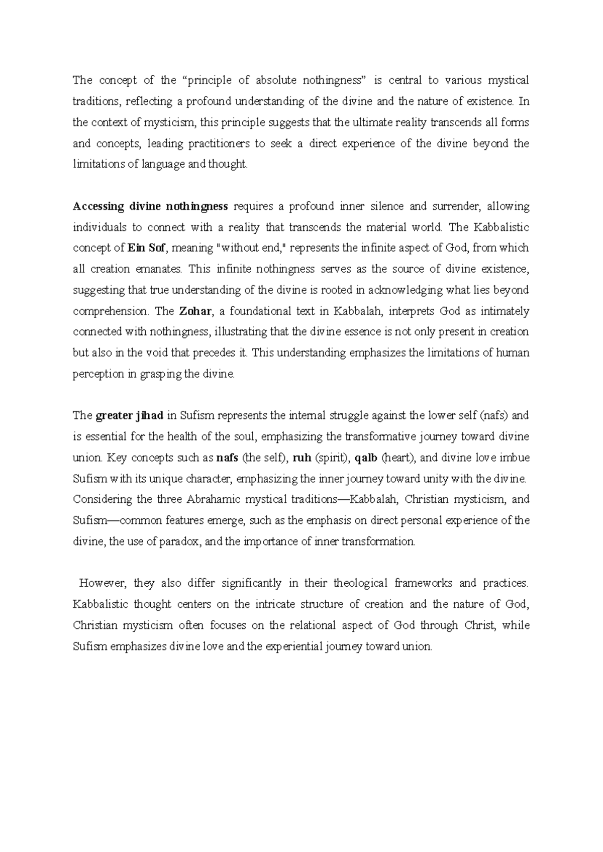 Task 6 - Tutorial answers - The concept of the “principle of absolute ...