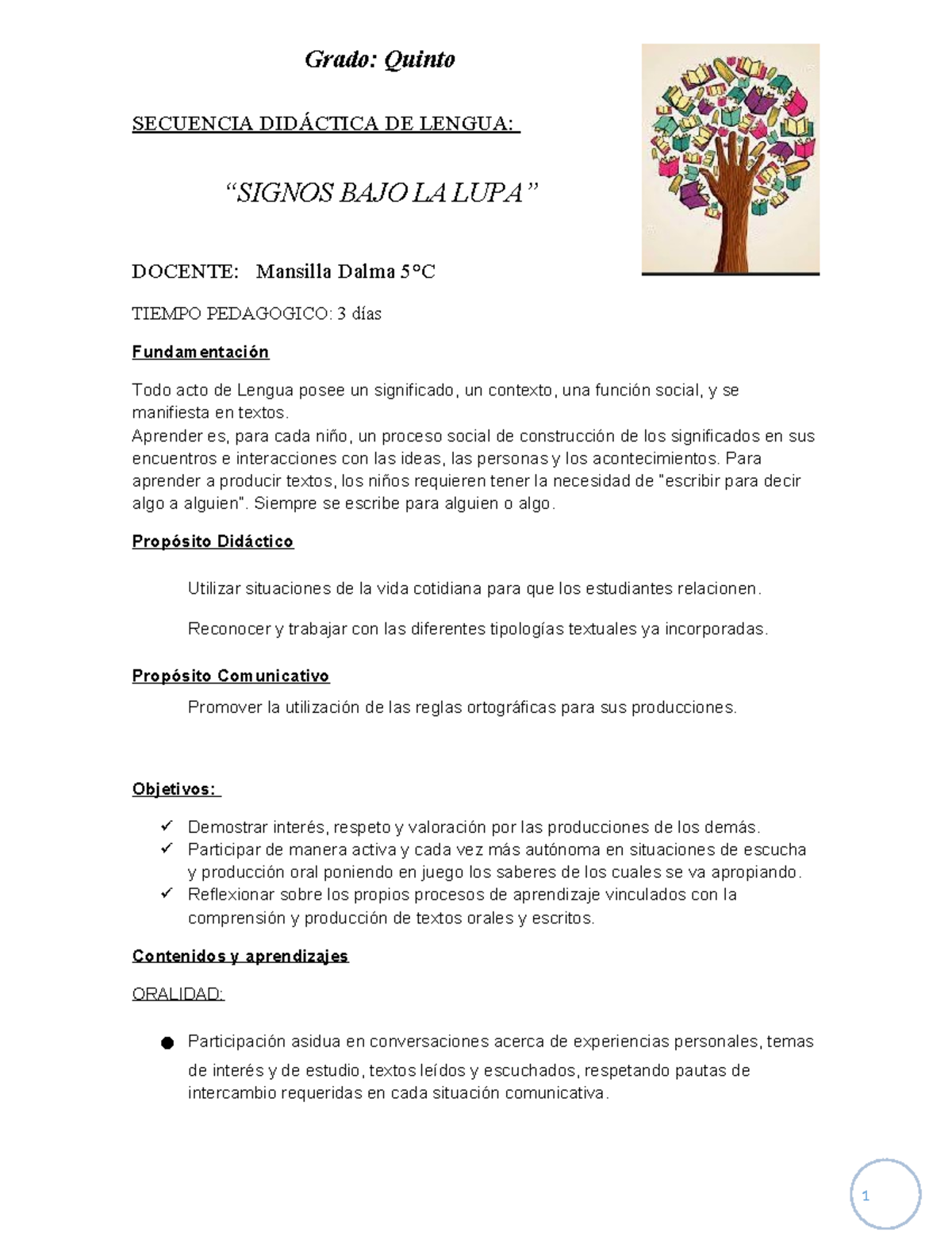 3ra Secuencia LOS Signos DE Puntuación - Grado: Quinto SECUENCIA ...