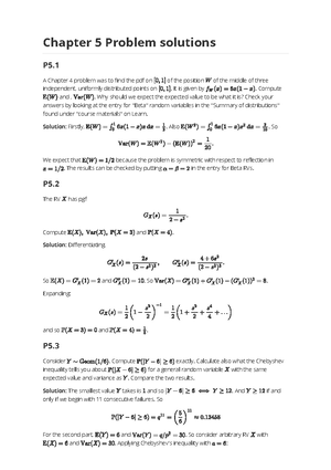 Lecture 5 - slides - Math 2 Probability 5 Generating functions and variance 5.0 Learning ...
