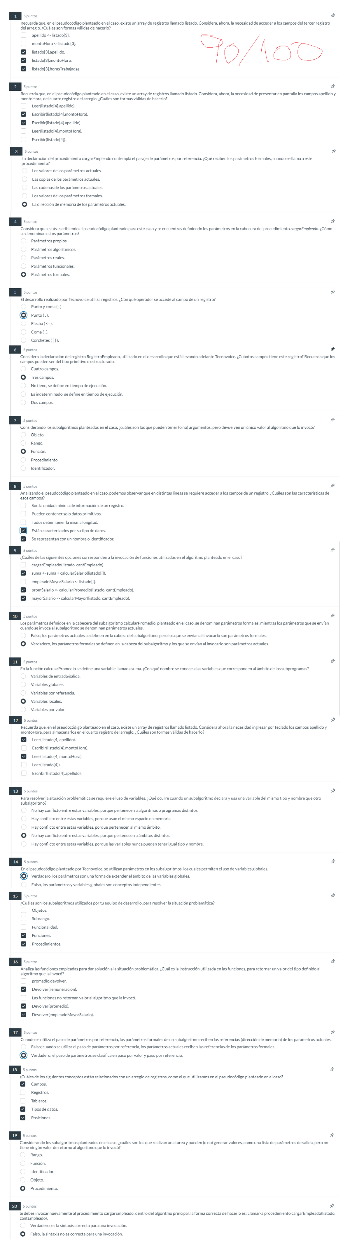 Intro a los algoritmos TP4 90/100 - Introducción a los Algoritmos - Studocu