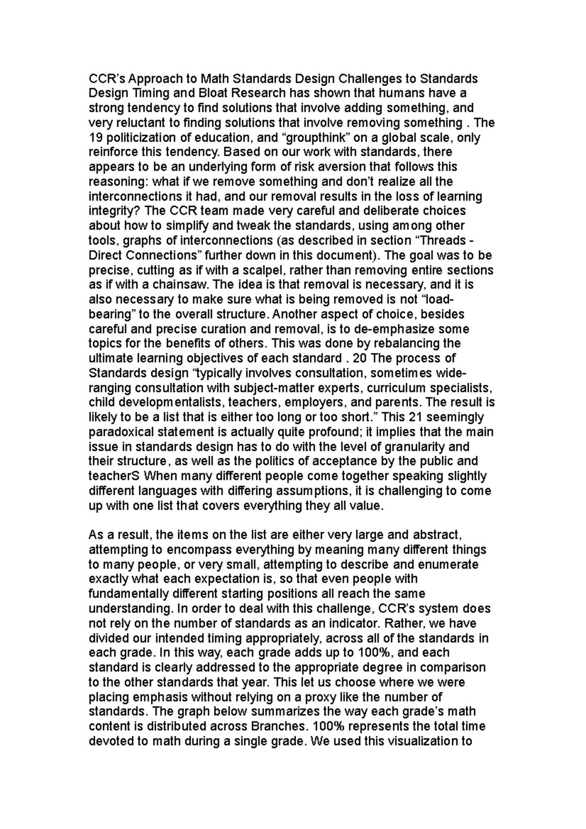 MATH IN Modern World 2 - CCR’s Approach to Math Standards Design ...