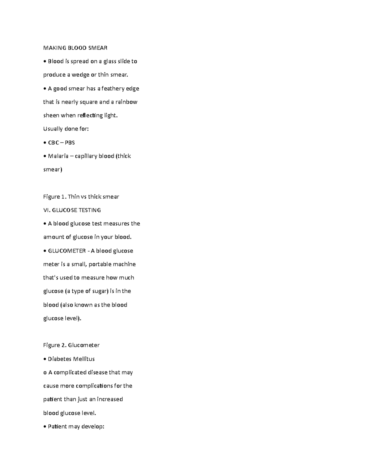 Making Blood Smear - MAKING BLOOD SMEAR Blood is spread on a glass ...