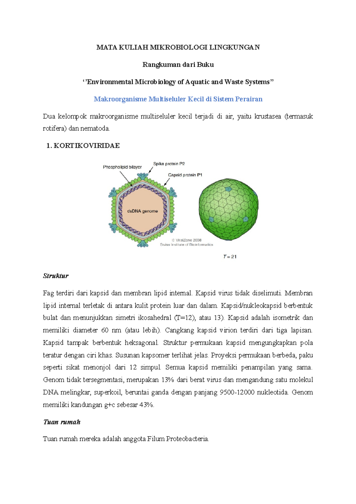 Mikrobiologi Lingkungan - Materi Makroorganisme Multiseluler Kecil di ...
