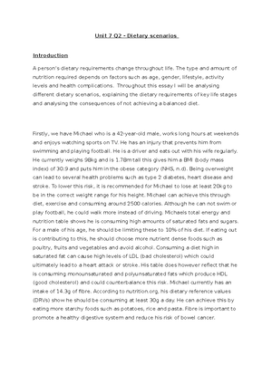 Unit 7seg notes - dis - Nutrition and Digestion (Biological Science ...