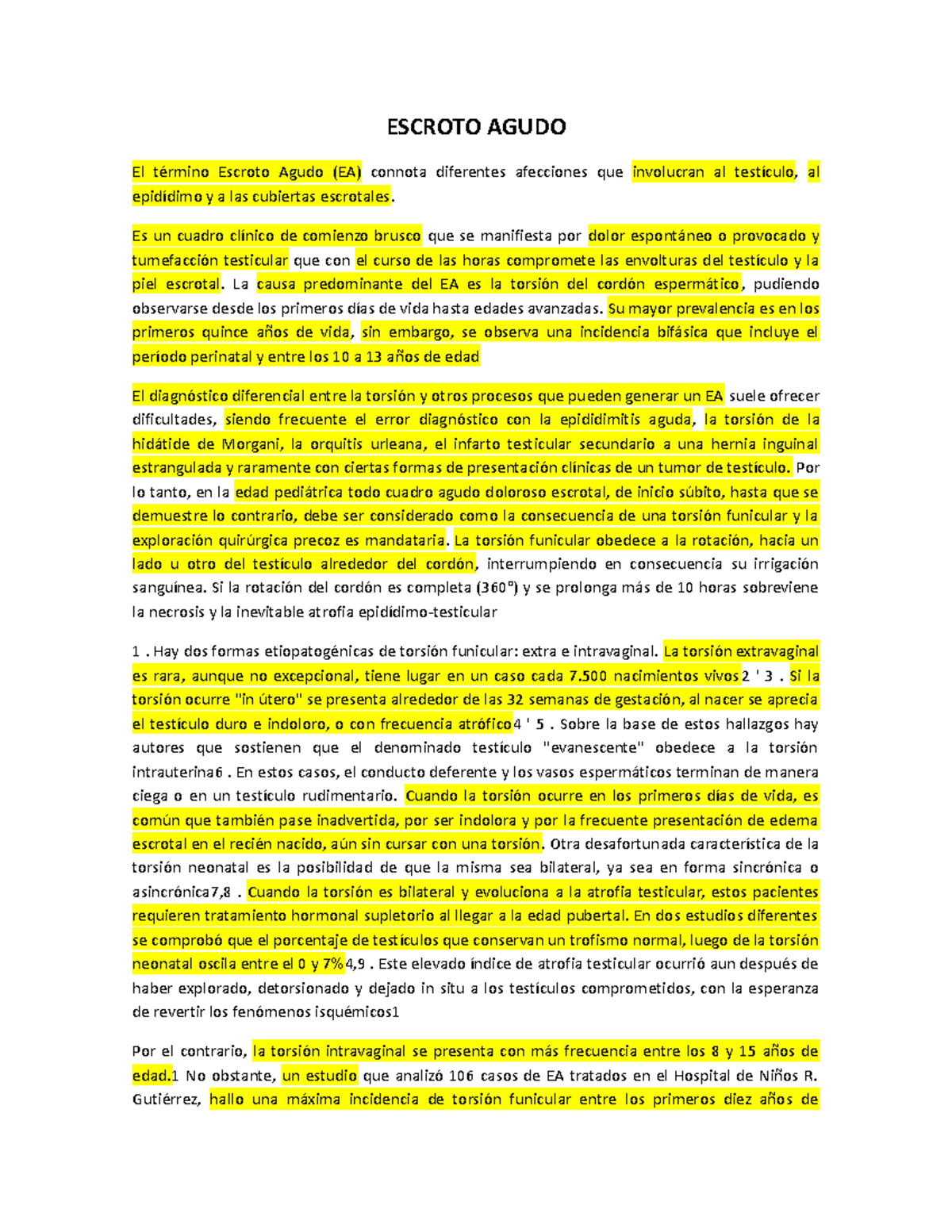 Escroto Agudo (3) - xcfghjm - ESCROTO AGUDO El término Escroto Agudo ...