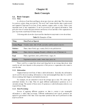 Database Short Questions with Answers - DATABASE Short Questions with ...