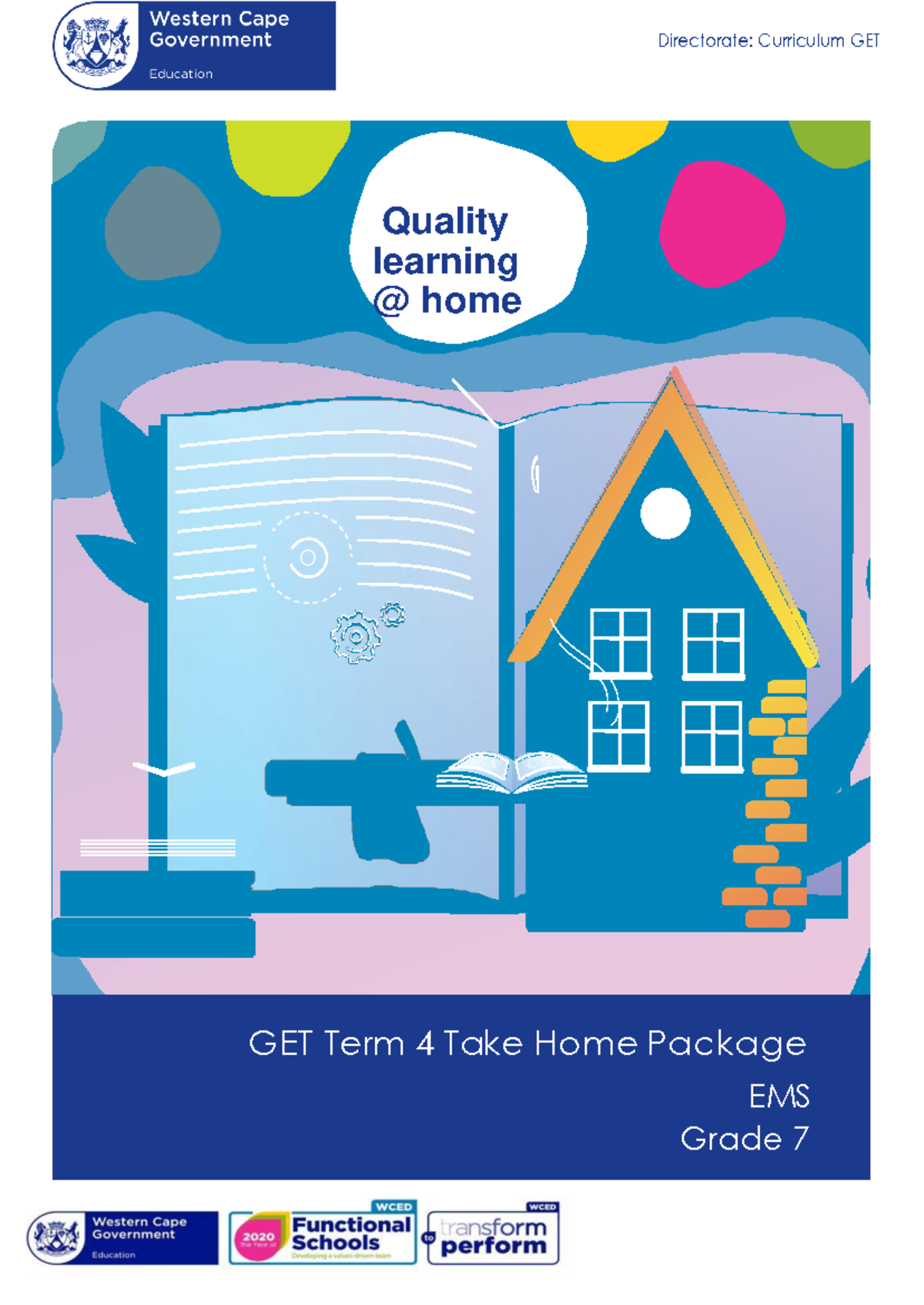 Take Home Pack Grade 7 EMS T4 - GET Term 4 Take Home Package EMS Grade ...