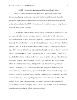 DTVP-3 Results, Interpretations, and Functional Implications - The ...