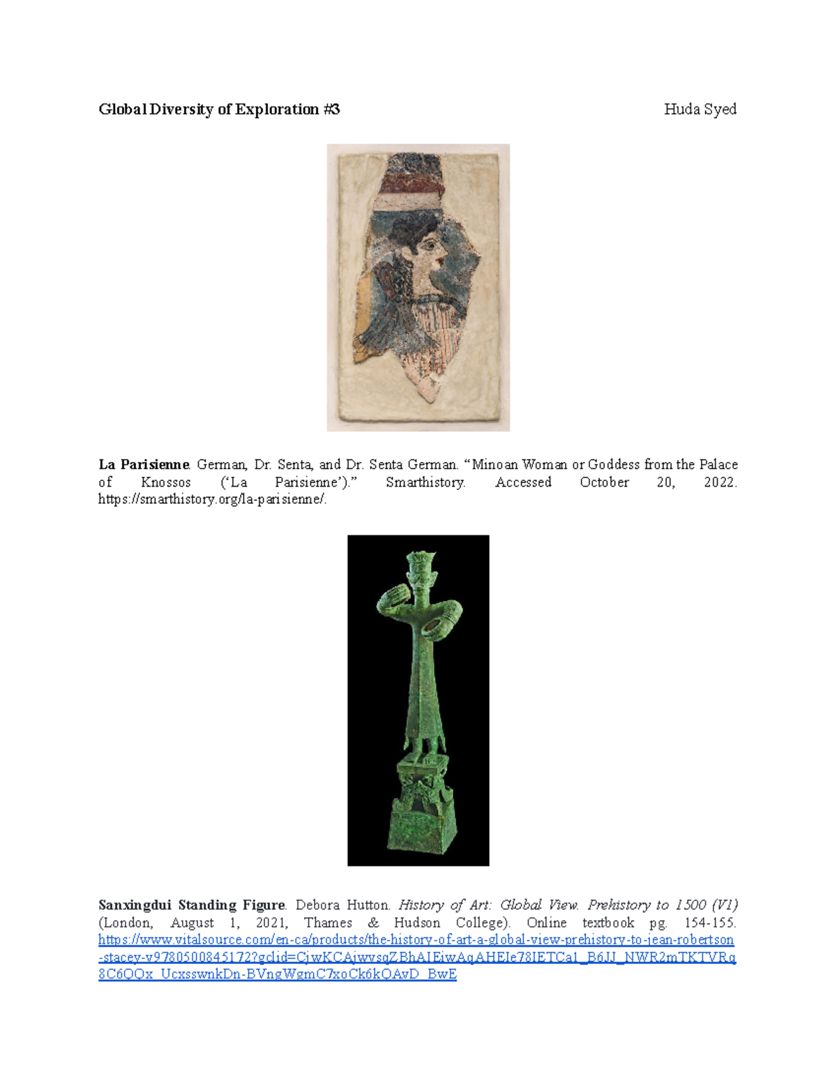 ARHI 201 Global Diversity of Exploration #3 - Global Diversity of ...