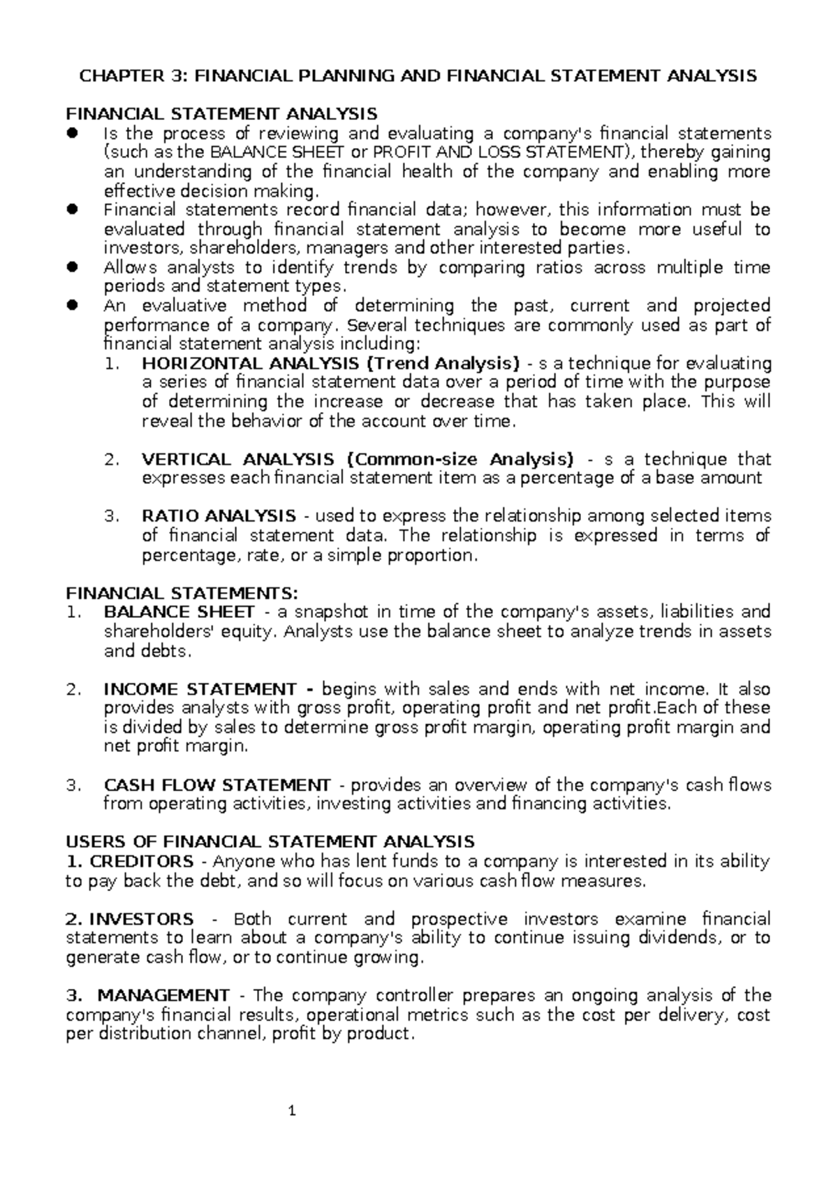 Chapter-3 - Hjijfder - CHAPTER 3: FINANCIAL PLANNING AND FINANCIAL ...