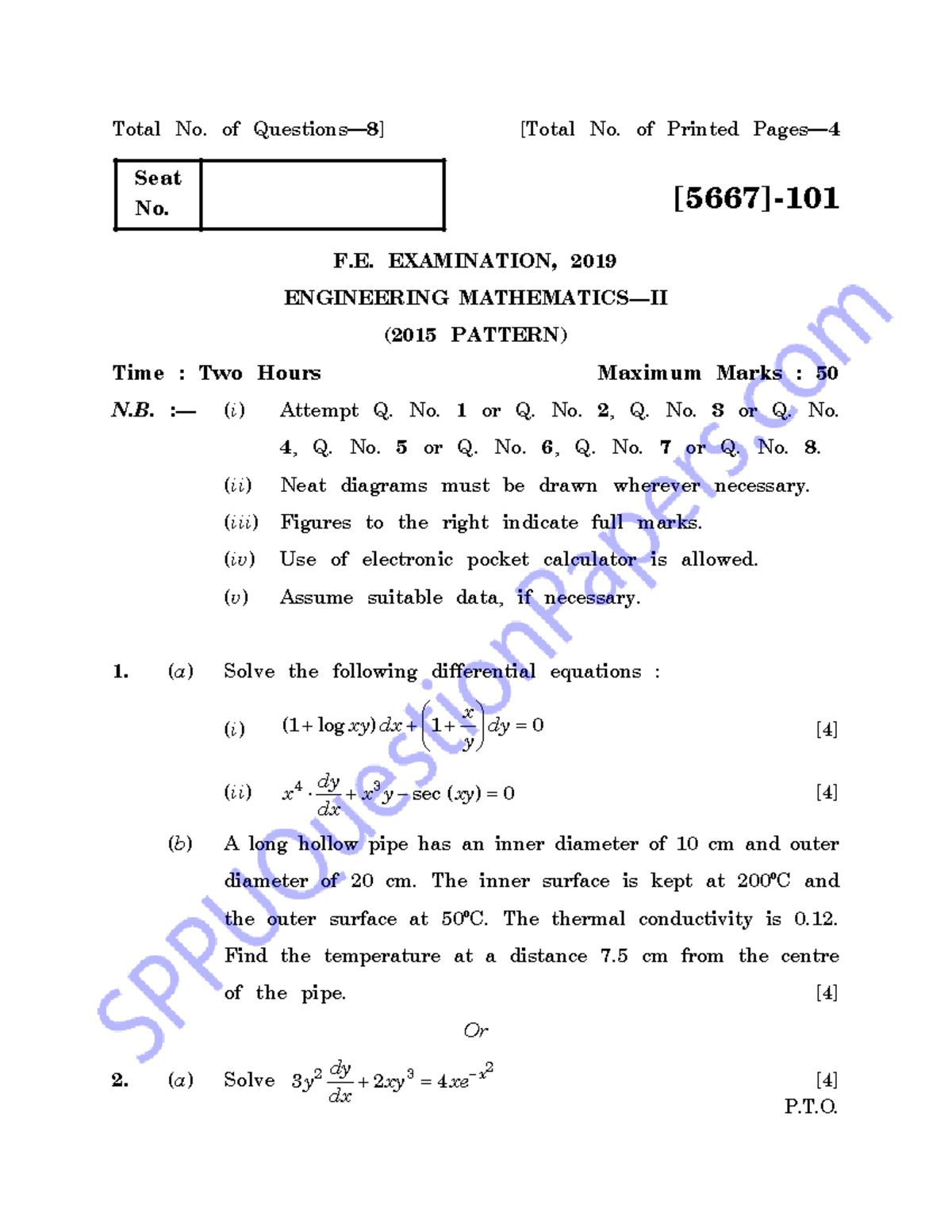Be first-year-fe-engineering semester-2 2019 november engineering-mathematics-ii-pattern-2015 ...