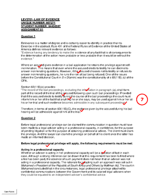 7. THE Competence AND Compellabilty OF Witnesses - THE COMPETENCE AND ...