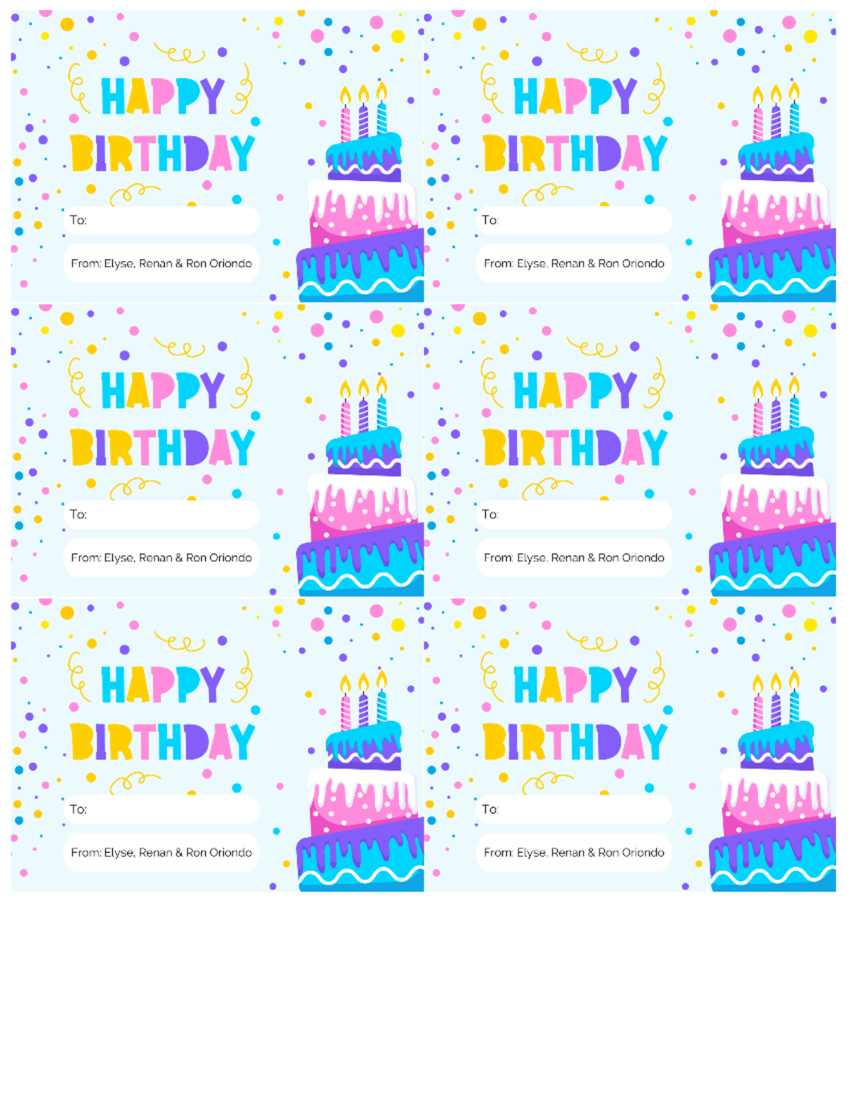 Birthday Card - Bachelor of Science in Information Technology - Studocu