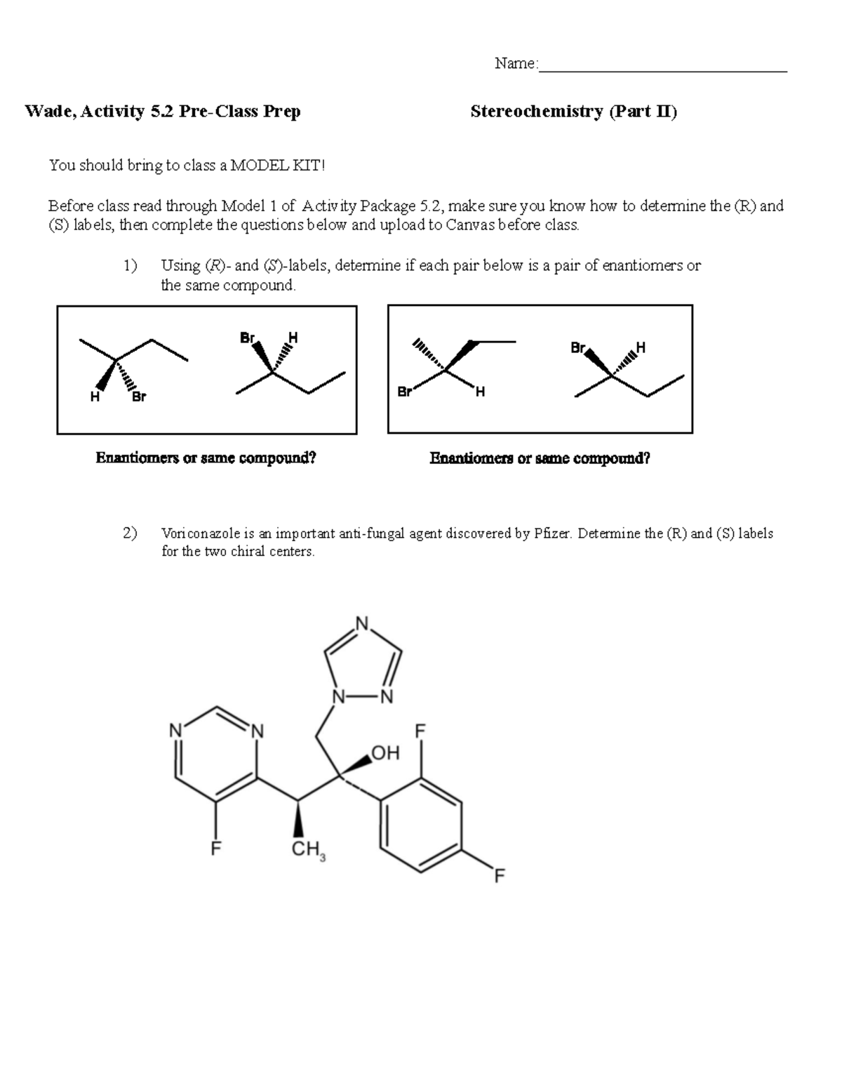 5.2 PCP - pre class prep hw - Name:______________________________ Wade ...