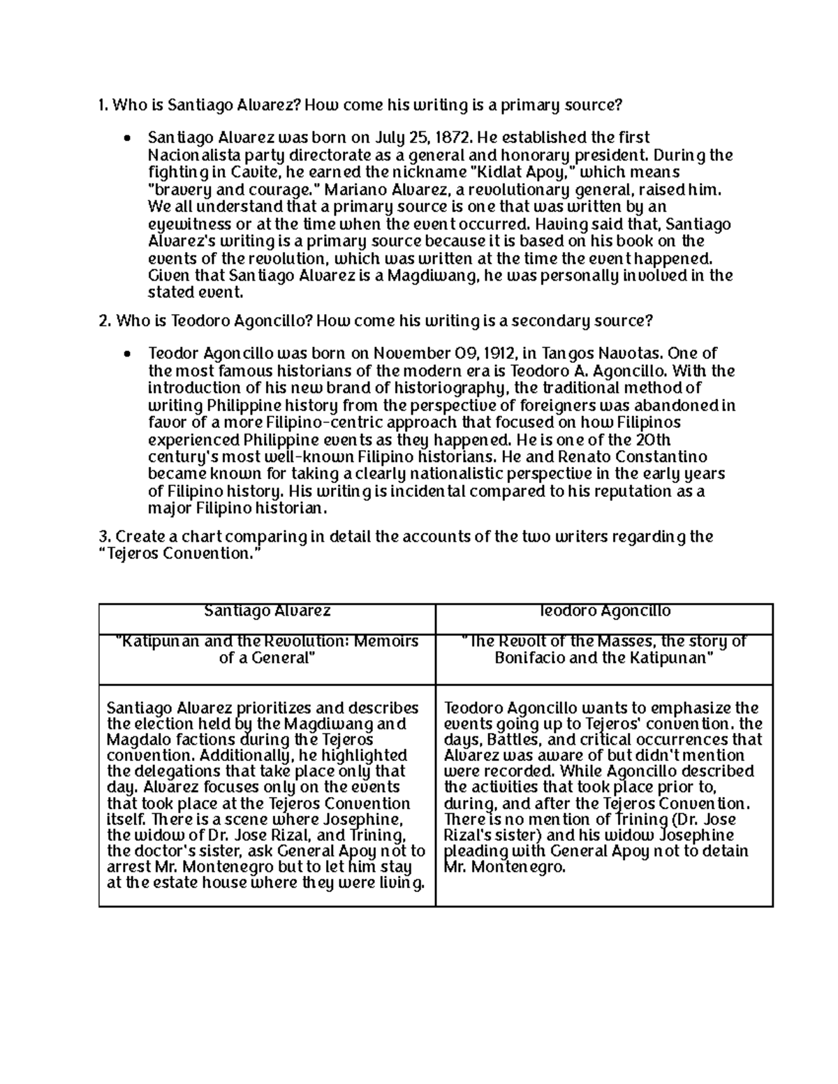 Comparing TWO Authors, Roque Juliana - Who is Santiago Alvarez? How ...