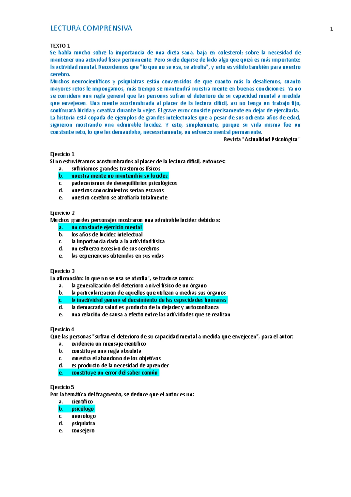 Evaluacion Niños Dificultad - LECCIÓN LECTURA COMPRENSIVA Mi Tíe Mael ...