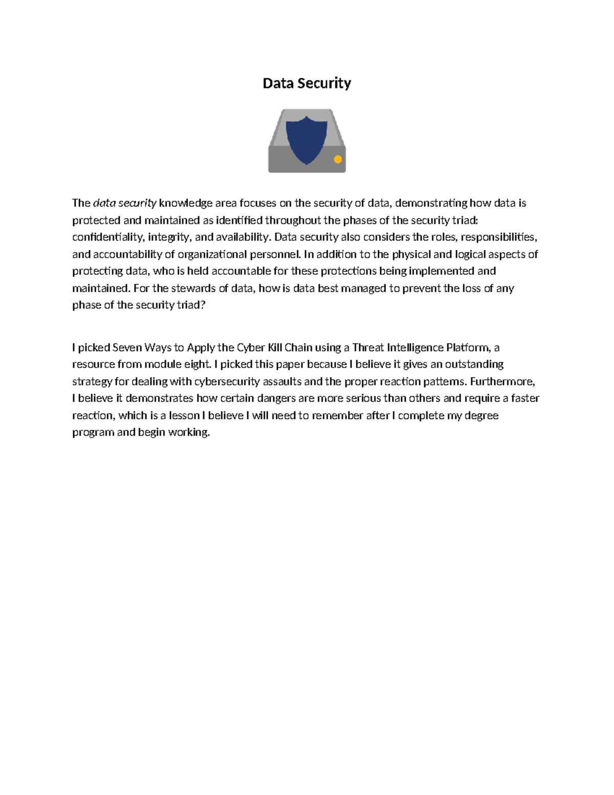 Cyb 200 - Mad Libs are activities that have a person provide various ...