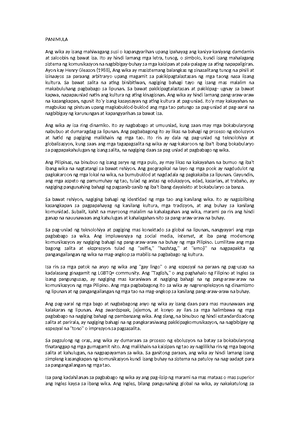 Miliminas - Sosyedad at Literatura - Miliminas: Taong 0069 ni Nilo Par ...