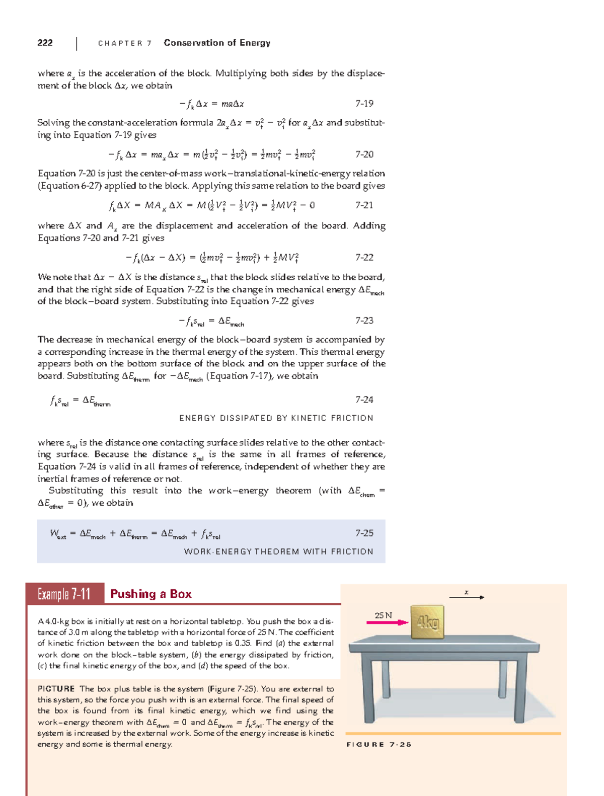 Paul A. Tipler Physics For Scientists and Engineers-18 - 222 | C H A P T E R 7 Conservation of ...