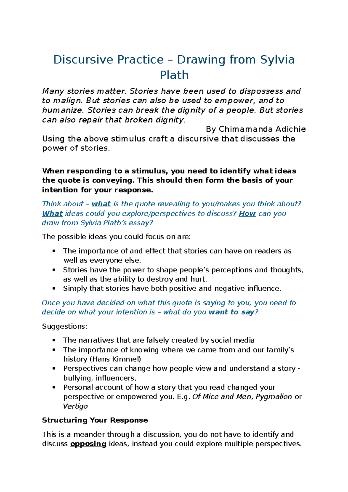 Discursive Practice - Sylvia Plath - Discursive Practice – Drawing from Sylvia Plath Many ...