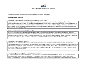 ACC 318 Module Two Assignment - ACC 318 Module Two Assignment Debt-to ...