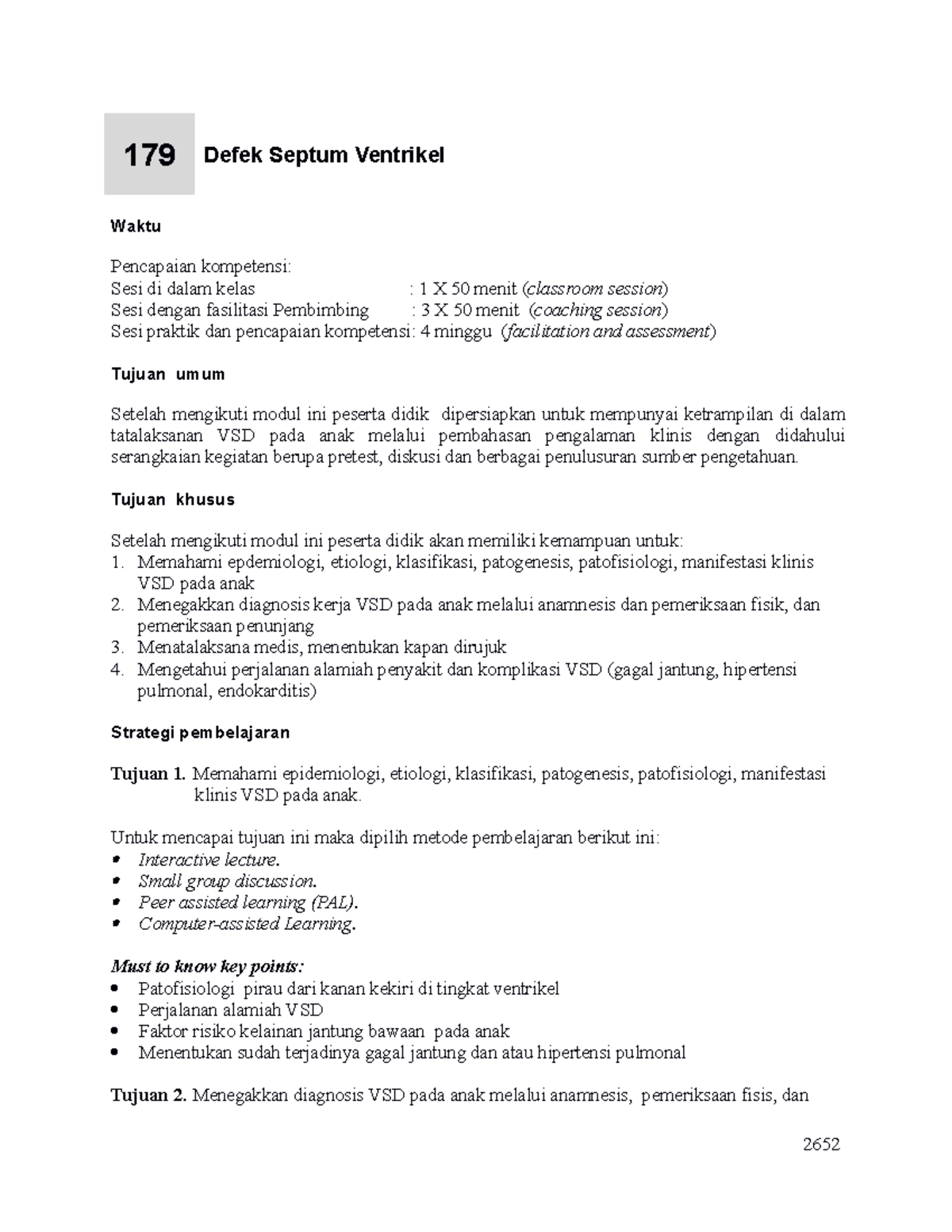 KD13 Ventrikel-Septal-Defek - 179 Defek Septum Ventrikel Waktu ...