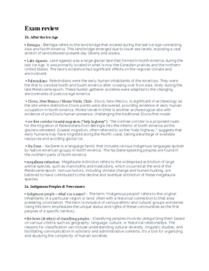 2201E Canadian History SEM 2 Notes - CANADIAN HISTORY 2201E: SEMESTER ...